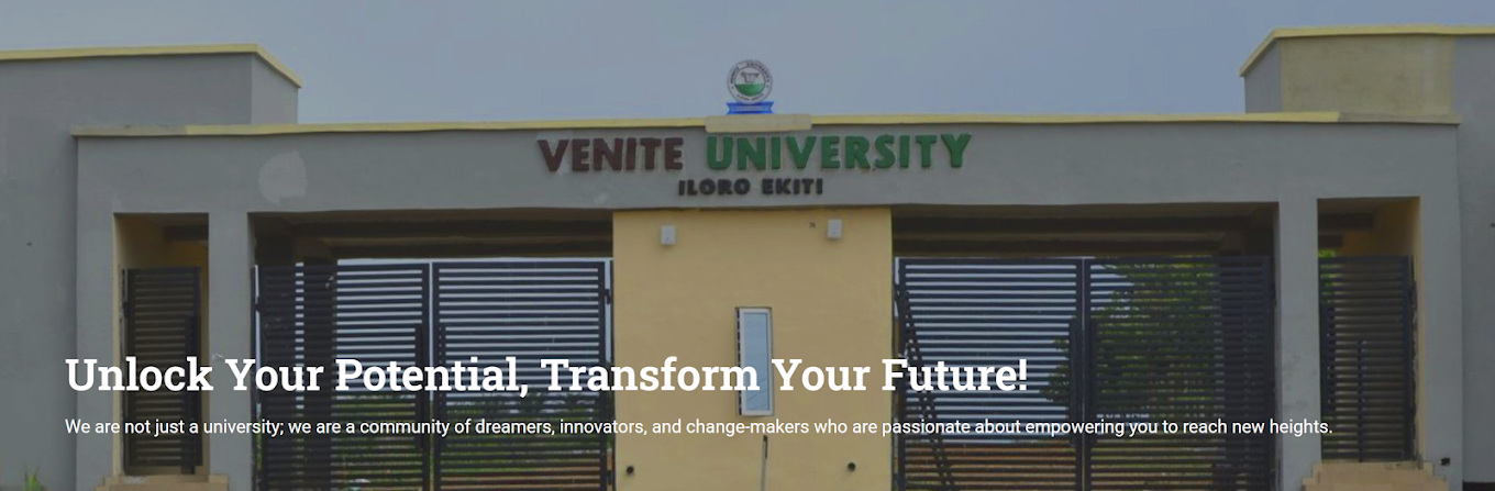 Venite University School Fees 2024/2025: See Breakdown - School Noble